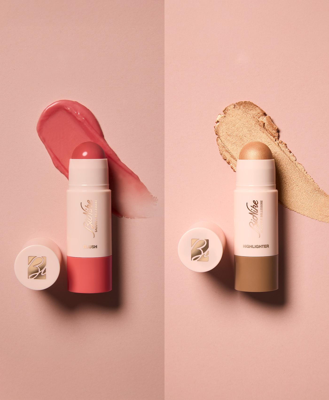 Bionike - GLOW KIT Blush Lip&Cheek pH Reagente e Illuminante, BioNike
