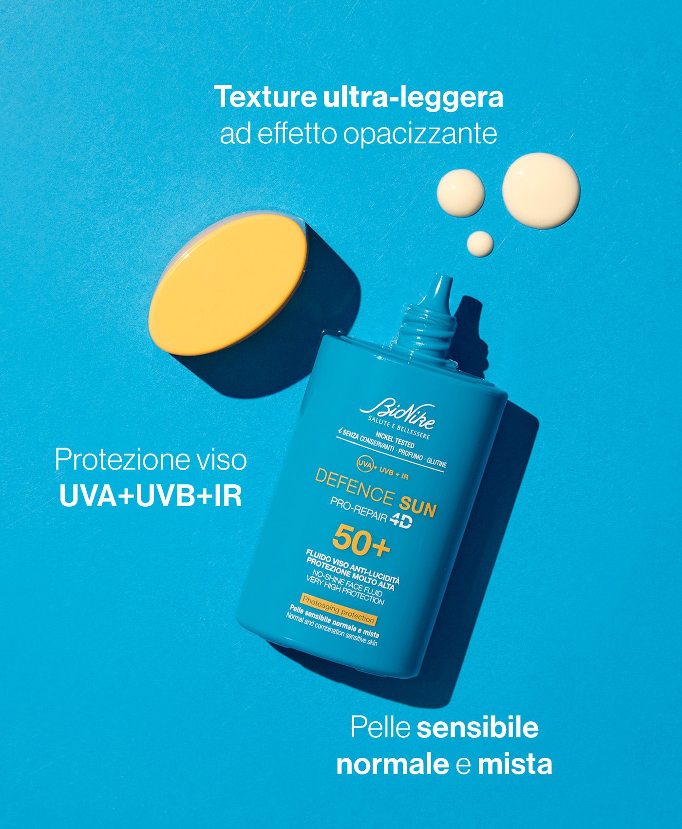 Bionike - No-Shine Face Fluid SPF 30 , BioNike